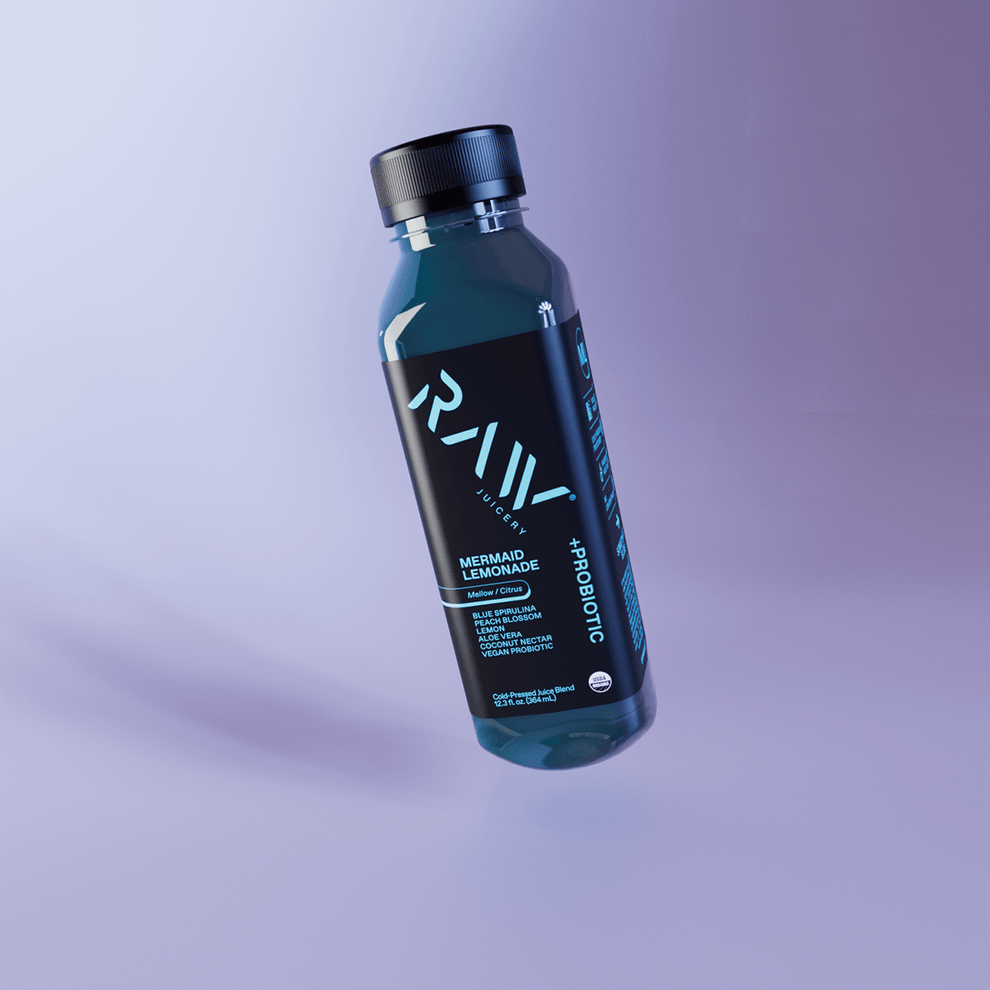 Mermaid Lemonade Juice | Made with Blue Spirulina – Raw Juicery